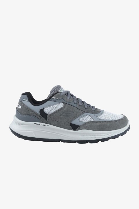 Erkek Relaxed Fit Equalizer 5.0 - Rondor Sneaker - Gri Sneakers SKECHERS