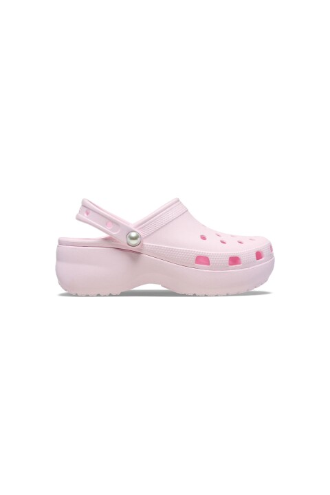 Kadın Classic Platform Pearl Terlik - Pembe Yeni Crocs